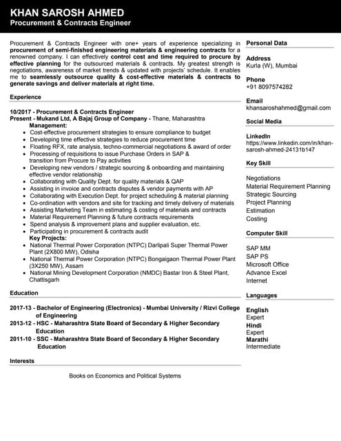 Resume | PDF