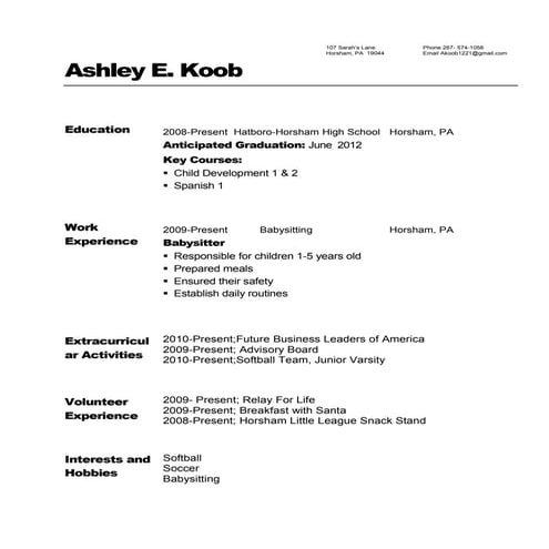 Resume | PDF