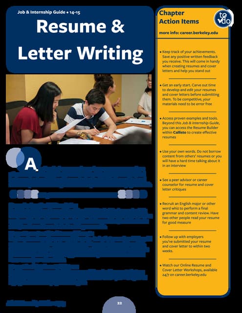 Résumé and Application Letter | PPT