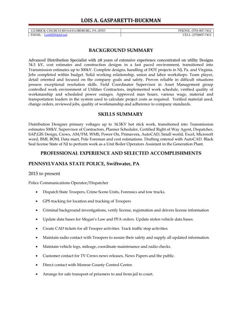 Edward E calder CV 2014 | DOC | Civil Engineering Industry | Industries