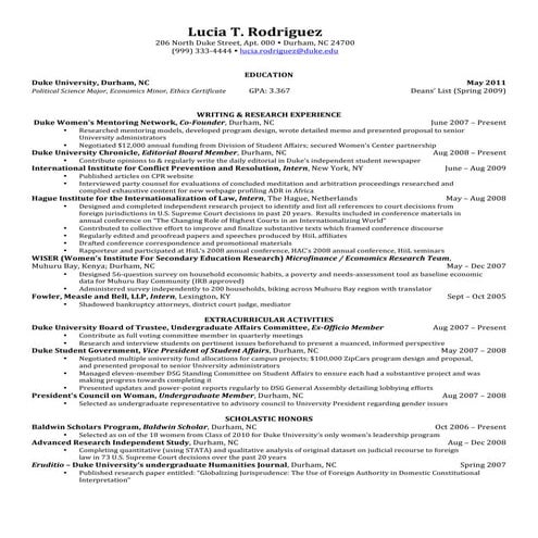 Alexandra's resume | DOC