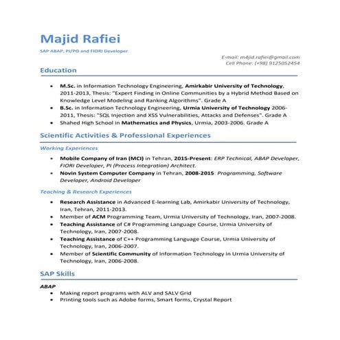 Rizwan Hamid-CV | DOCX