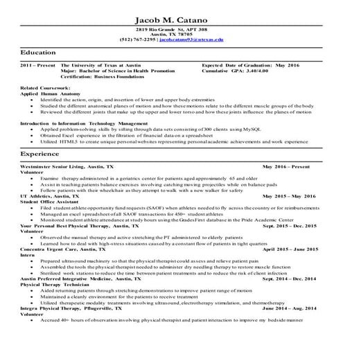 Adriana's Resume 2 revised | DOC
