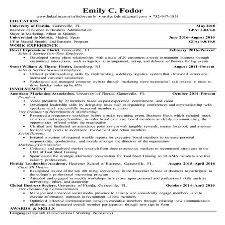 Jane McQueeny Resume | PDF