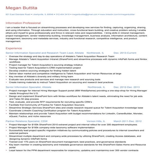 Allison L Sanborn Resume | PDF