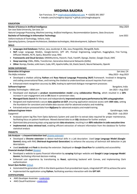 Samrat resume | PDF