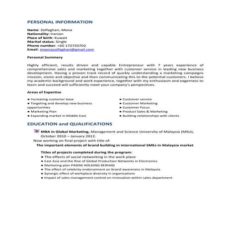 Resume Ronny Tua Siregar | DOCX