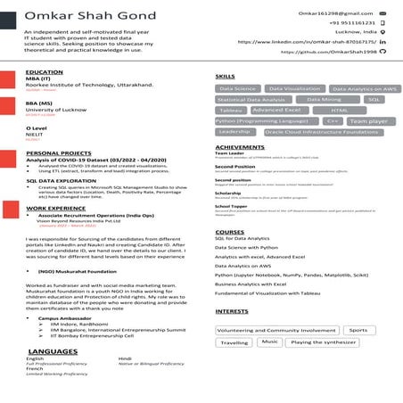 Devansh Khakhar Resume | DOCX