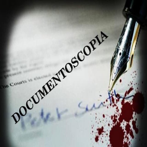 Documentoscopía | PDF