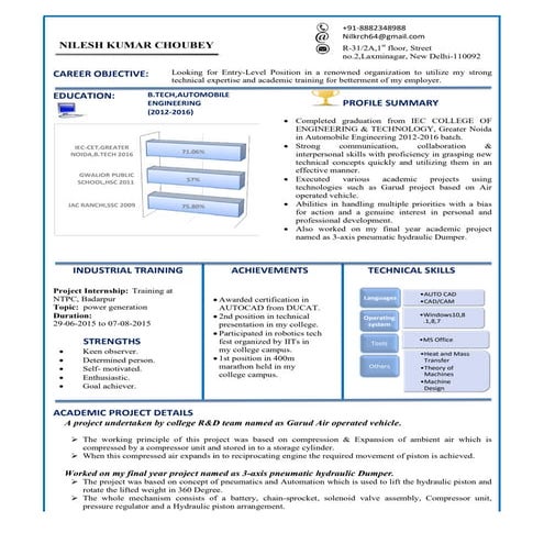 world's best resume format | PDF