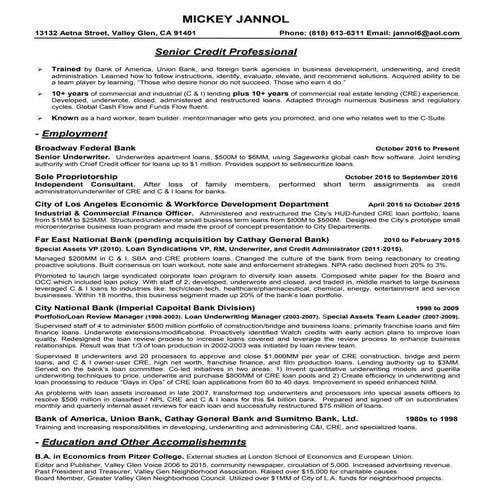 Resume of Mickey Jannol | PDF