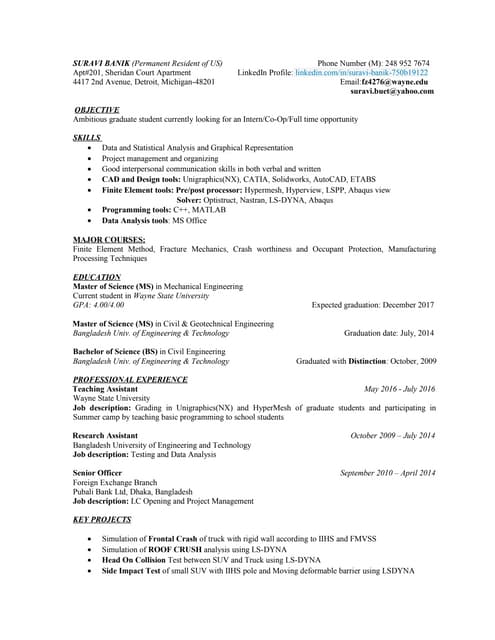 Current resume | PDF