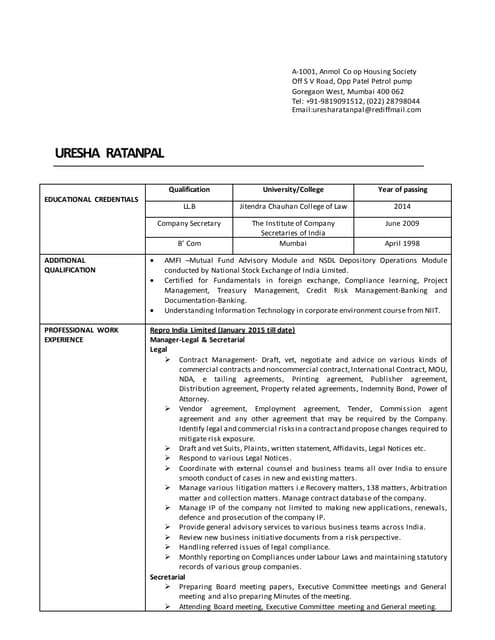 Rima Amitbhai Dalal Resume | PDF