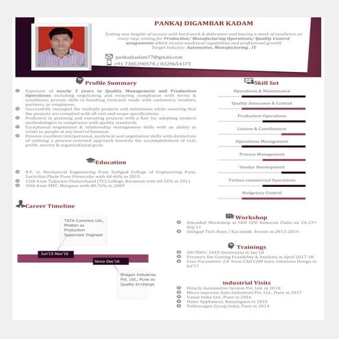 Resume pankaj | PDF