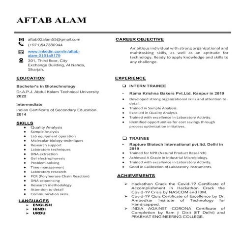 Resume Q | PDF