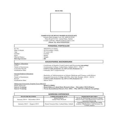 Final C.V Hina John (1) | PDF