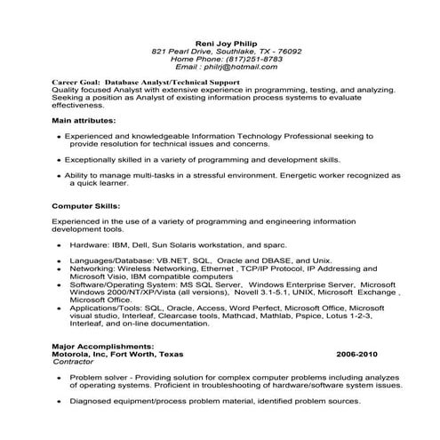Mona Resume | DOCX