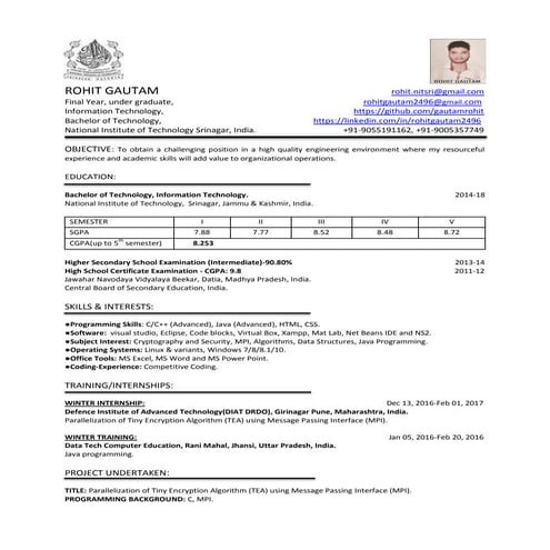 ROHIT_GAUTAM_RESUME | PDF