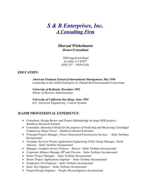 Frederick Richards Resume | PDF