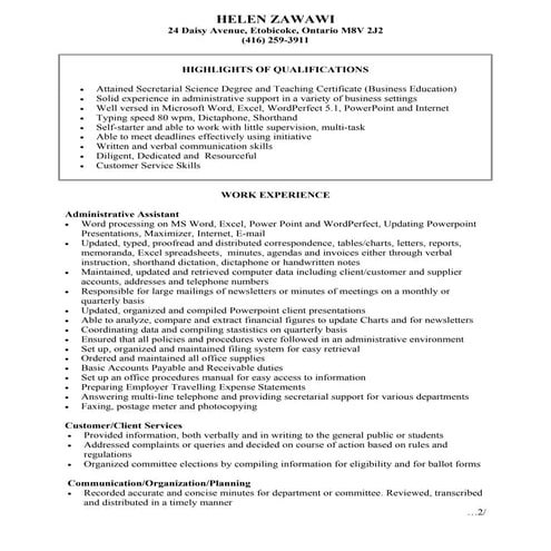 Resume sec2 | DOC