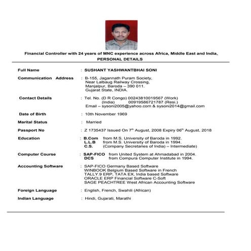 CA. Pradeep Kumar Sharma | DOC