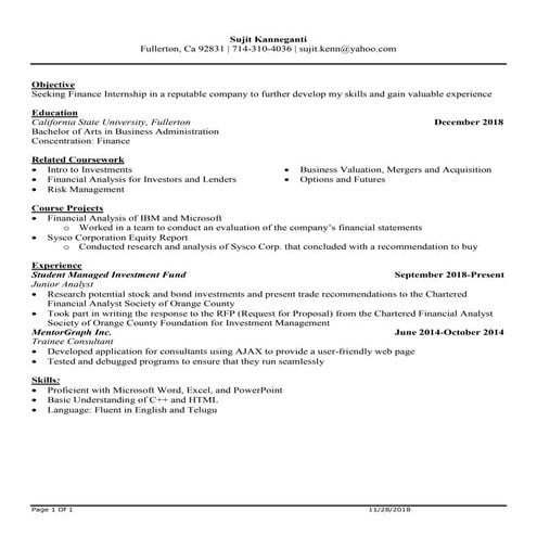Yazeed Alotaibi Resume' | DOC