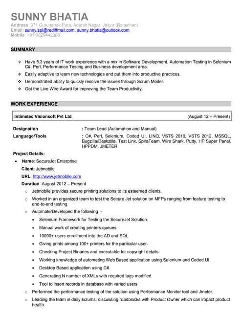 resume | PDF