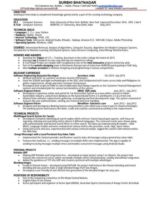 Resume sb | PDF