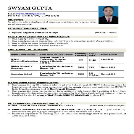 CV .SAJAL TIWARI | PDF
