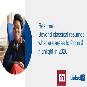 Resume trends 2020 | PPT