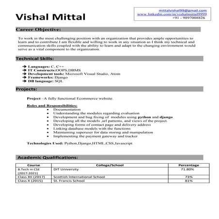 Resume | PDF