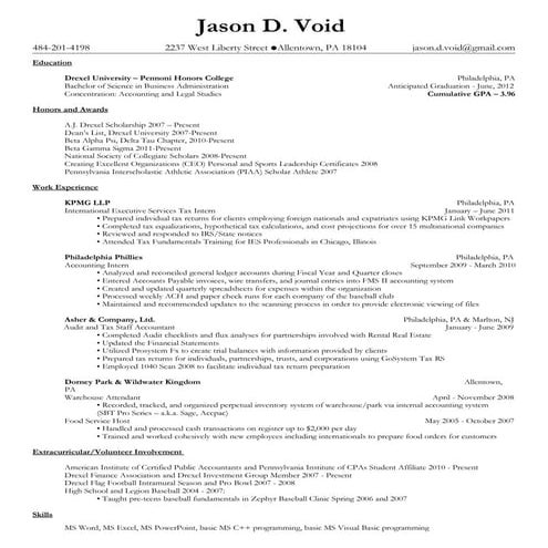 Resume | PDF
