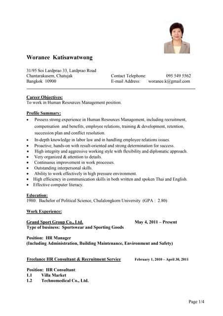 Professional profile | PDF