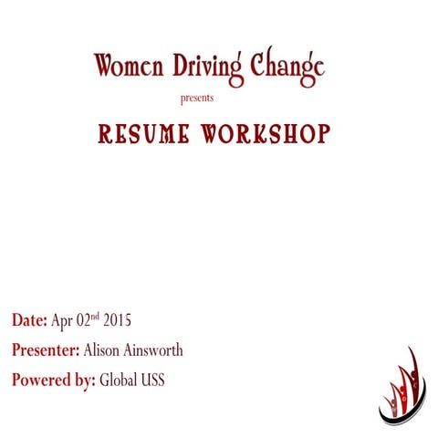 How to create an effective resume! | PPT