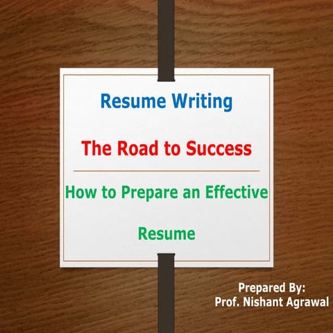 Resume Writing | PPTX | Resume Writing and Advice | Job Search