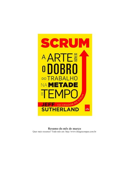 Resumo Scrum Guide | PPT