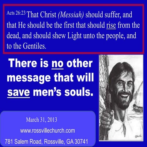 Resurrection day 2013 | PPTX