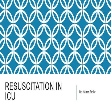 (Resuscitation in ICU) lecture of resuscitation.pptx