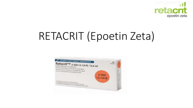 Retacrit (epoetin zeta)