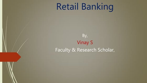 Wholesale banking | PPT