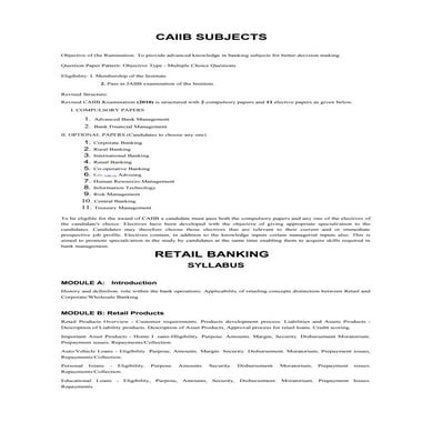 Retail banking 001 | DOC | Business Banking & Finance | Business