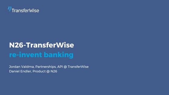 TransferWise Presentation | PDF