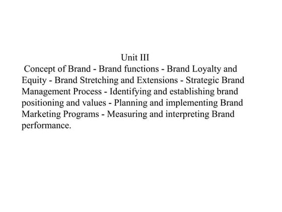 CHOOSING BRAND ELEMENTS | PPT