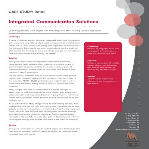 Retail Case Study Mm | PDF