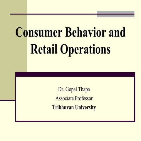 Retail Consumer Behavior.ppt