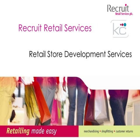 Recruit retail services