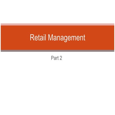 Retail formats | PPTX