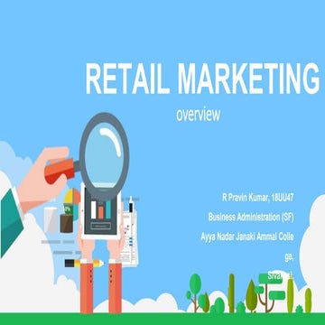 Retail marketing - overview | PPT