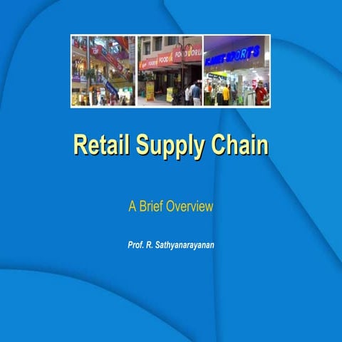 Retail logistics1 | PPT