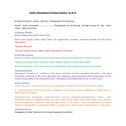 Project Report On MARKETING MIX | DOCX